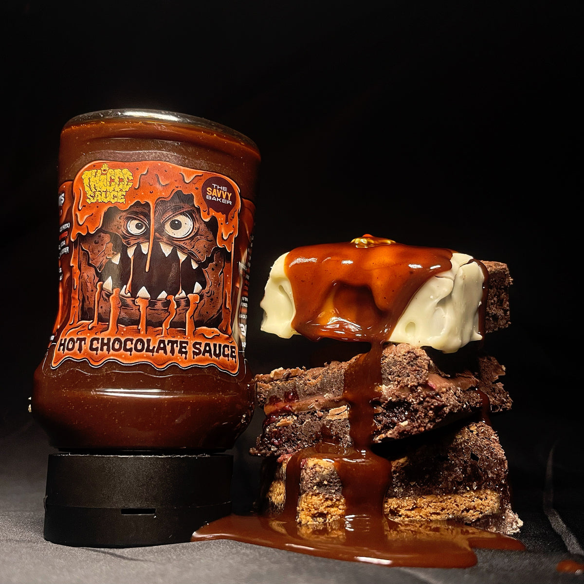 HOT CHOCOLATE SAUCE (Savvy Baker Collab) – THICCC SAUCE